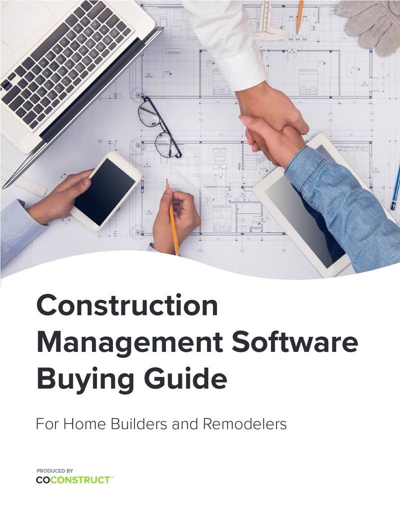 Construction Management Software Buying Guide | CoConstruct